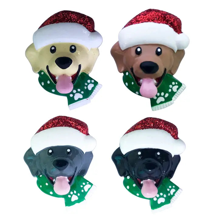 Dog with Santa Hat Add On – C Me Design N Treats AK